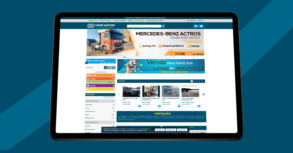 Sodré Santoro tem um aumento de 324% em cliques, consolidando-se como ...