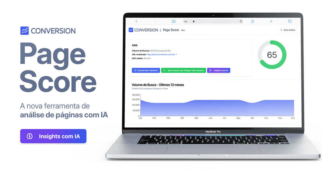 Page Score - Ferramenta de SEO & Análise Competitiva com IA Grátis